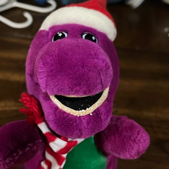 Barney | Other | Vintage Barney Christmas Plush Doll | Poshmark
